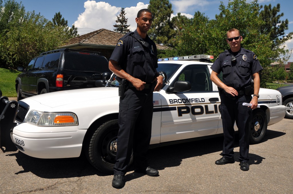 Broomfield Police Officers Abram and Hiatt at our picnic for the kids ...