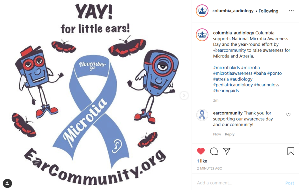 Microtia and Atresia Awareness Day – November 9th, 2020 | Ear Community